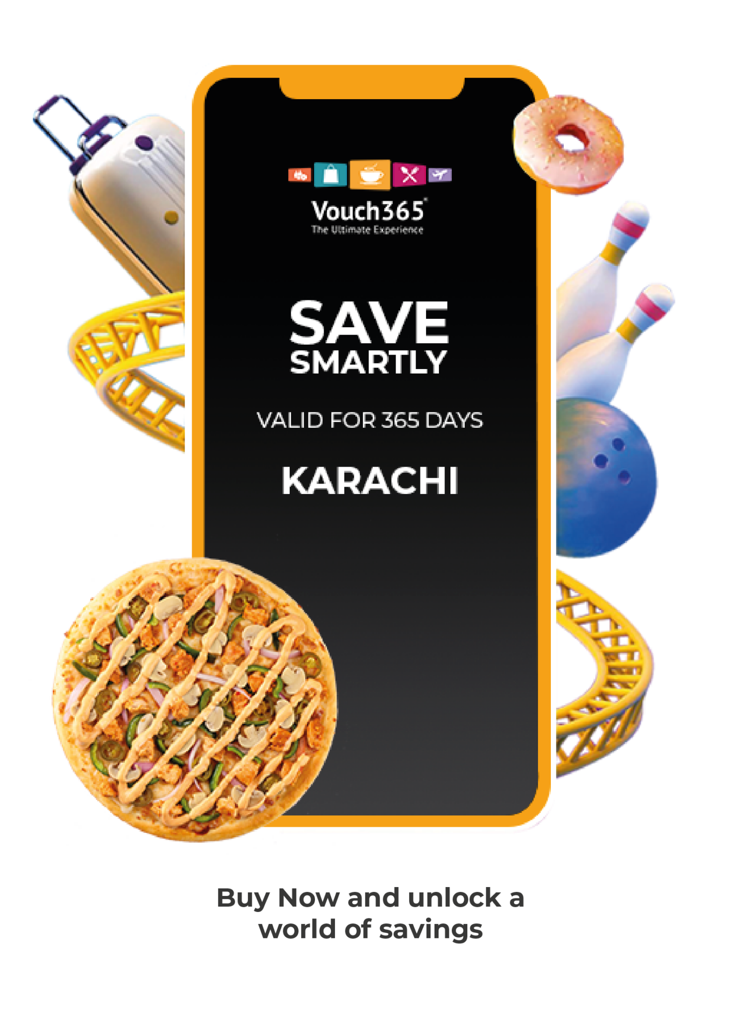 Karachi Best Food Discount App - Vouch365